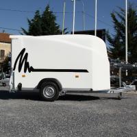 Remorque Fermée DEBON CARGO P2 BLANC-DEBON CARGO 1300 P2 BLANC DEBON ...